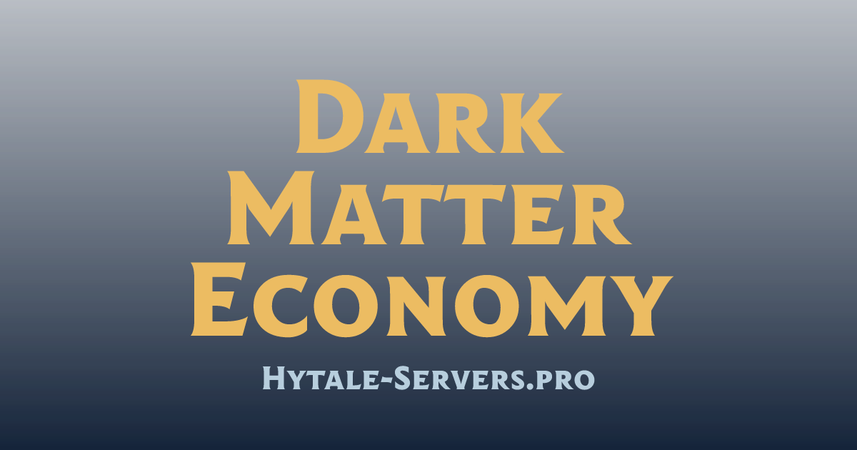 Dark Matter Economy Hytale Server - play.darkmattereconomy.com | Hytale ...